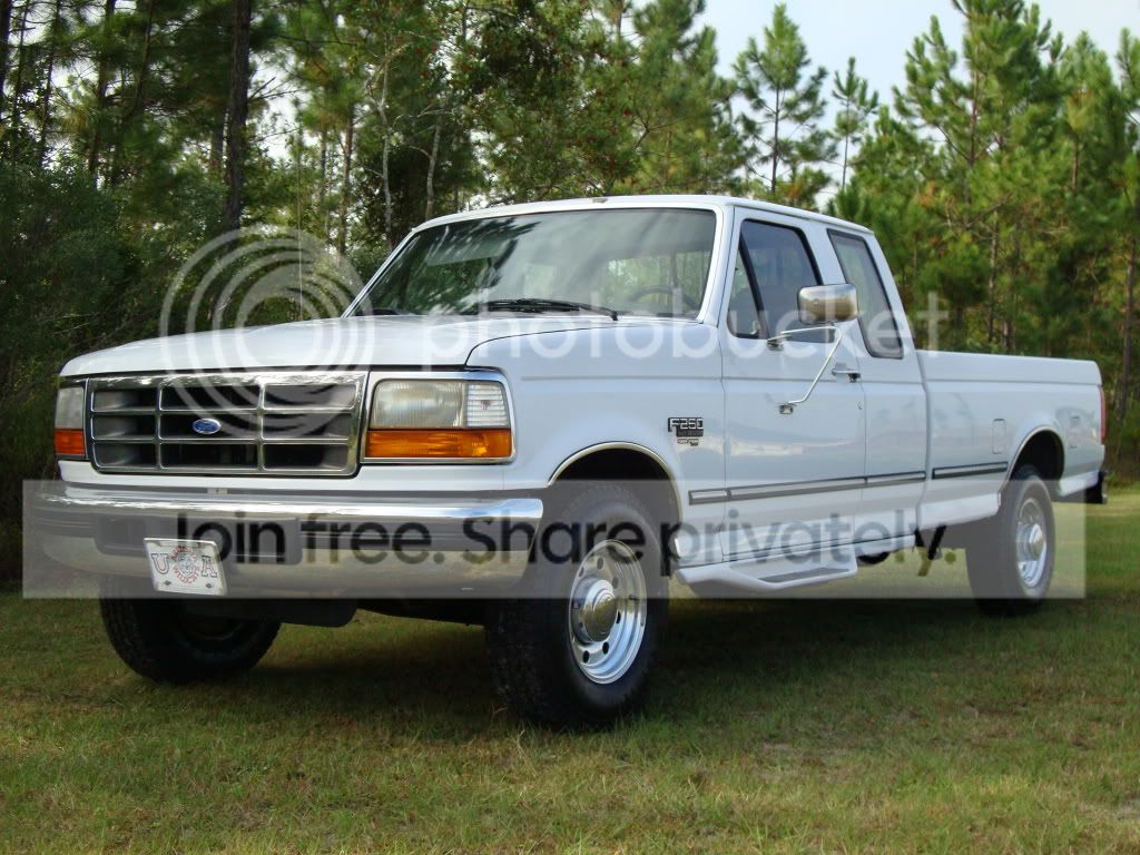 Immaculate 1996 F250 Powerstroke Ext Cab with 130,000 ...